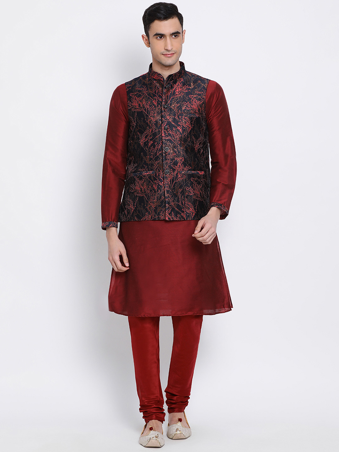 Bollywood Trends - $119.99 INDIAN DESIGNER KURTA PAJAMA JACKET SET BT ...