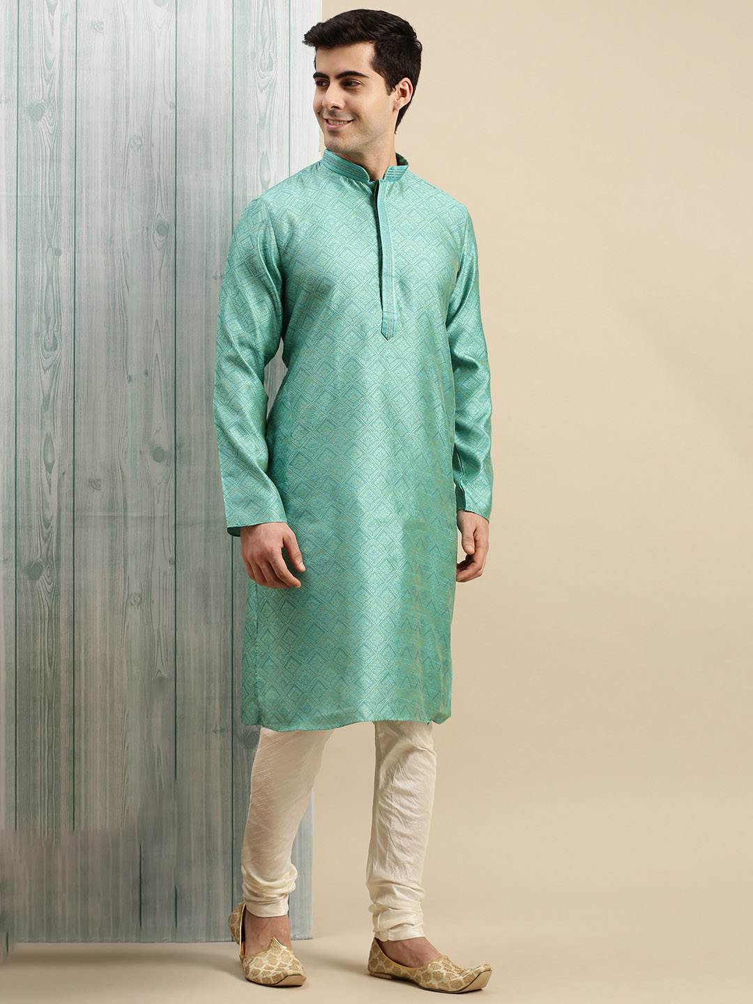 Bollywood Trends - $109.99 DESIGNER INDIAN KURTA PAJAMA BT-MKP-630217-L ...