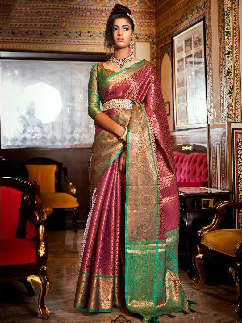 Bollywood Trends - $99.99 DESIGNER INDIAN SILK SAREE BT-SR-859530203 ...