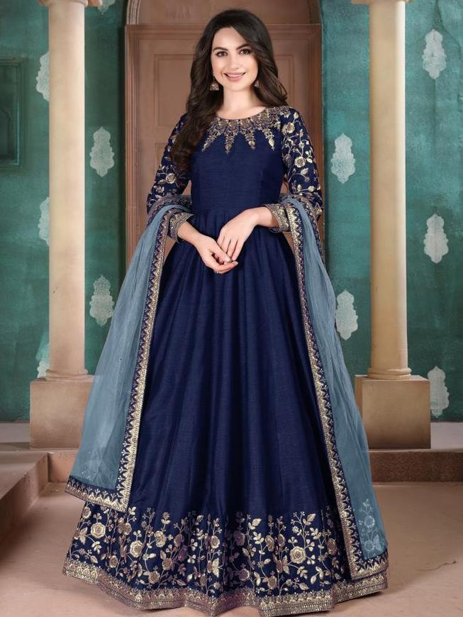 Bollywood Trends - $139.99 DESIGNER INDO WESTERN GOWN BT-IW-R-919472905 ...
