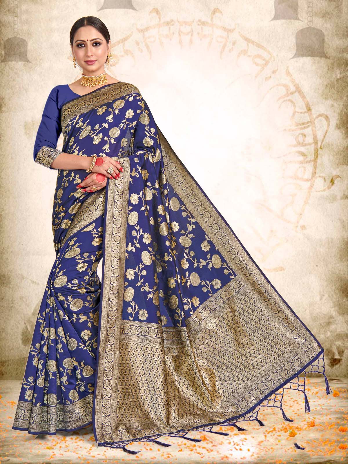 Bollywood Trends - $59.99 DESIGNER INDIAN SILK SAREE BT-SR-986390811-05 ...