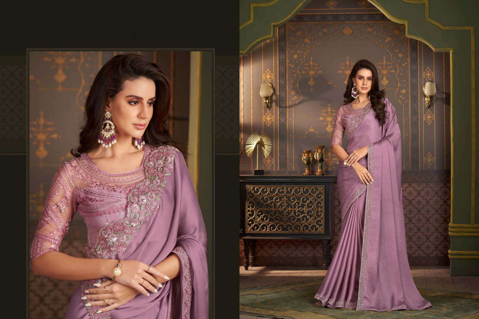 Bollywood Trends - $119.99 DESIGNER INDIAN SILK SAREE BT-SR-996981804 ...